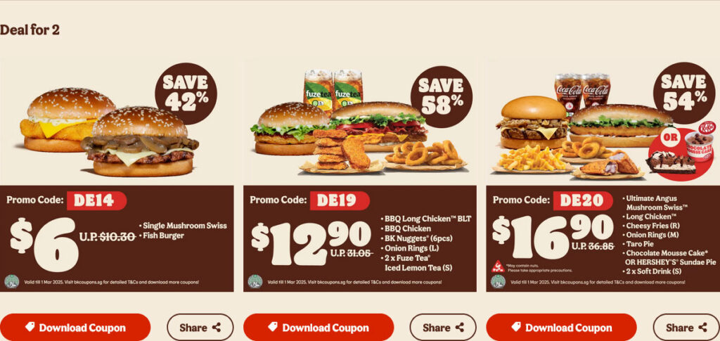 Burger King Coupons 2025: Save Up to 60% with 20 Irresistible Deals!