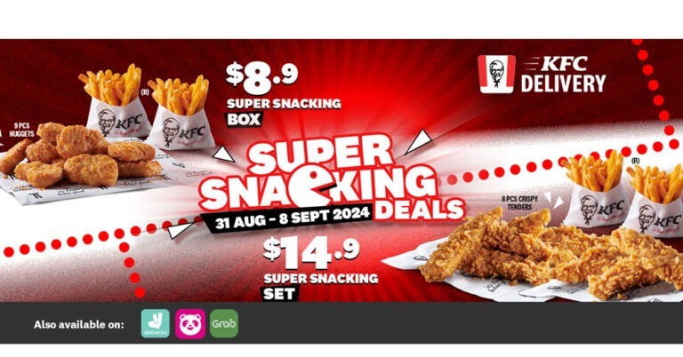 KFC Super Snacking Deals 2024 | Crispy Tenders & Nuggets at Best Prices