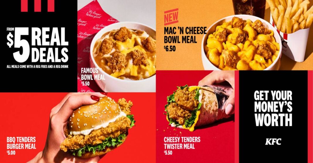KFC Mac N Cheese & S$5 Real Deals Launch in Singapore