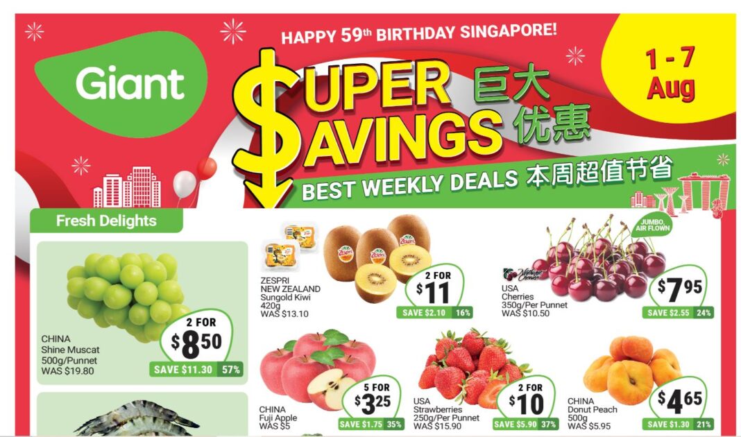 Giant Promotions May 2026:15% CASHBACK | SG