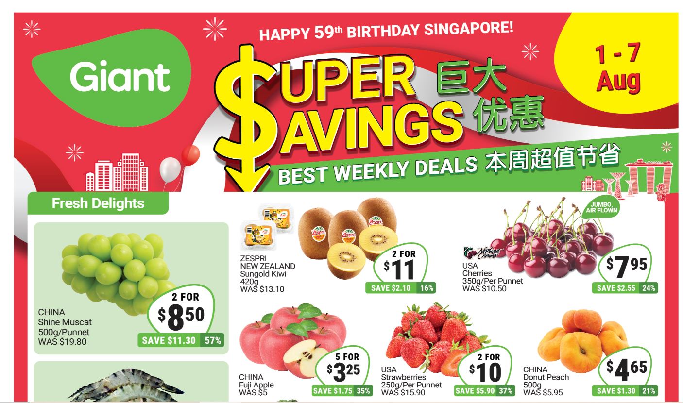 Giant Promotions Dec 2025:15% CASHBACK | SG