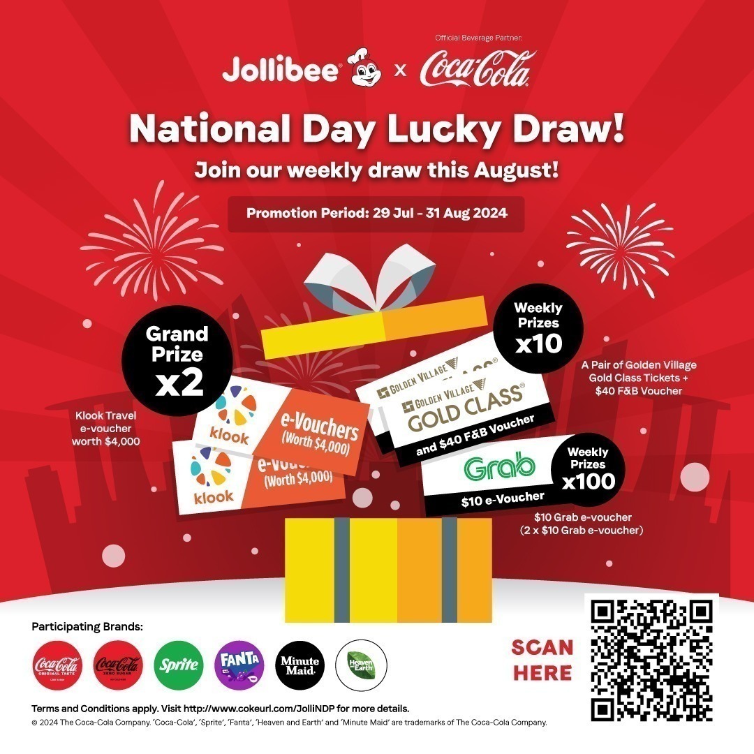 Jollibee Promotions Dec 2025: S$1.80 | SG