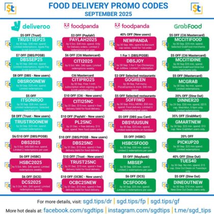 Deliveroo Promo Codes Oct 2025 | S$8 Off | SG