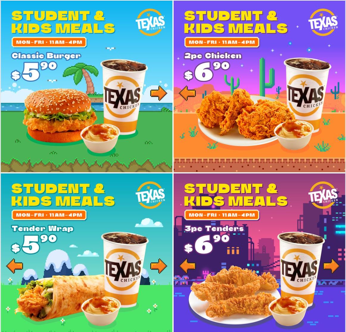 Texas Chicken Promotions : S$5.90 DEAL